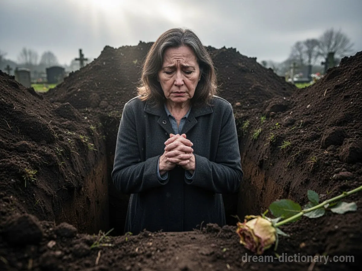 Burial Dream Meaning: Endings, Release & Transformation