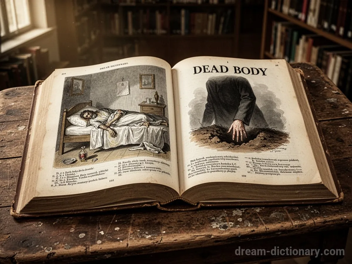 Dead Body Dream Meaning: Endings, Transformation & Release