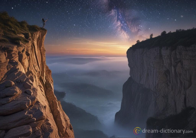 Falling Off A Cliff Dream Meaning - Dream Dictionary